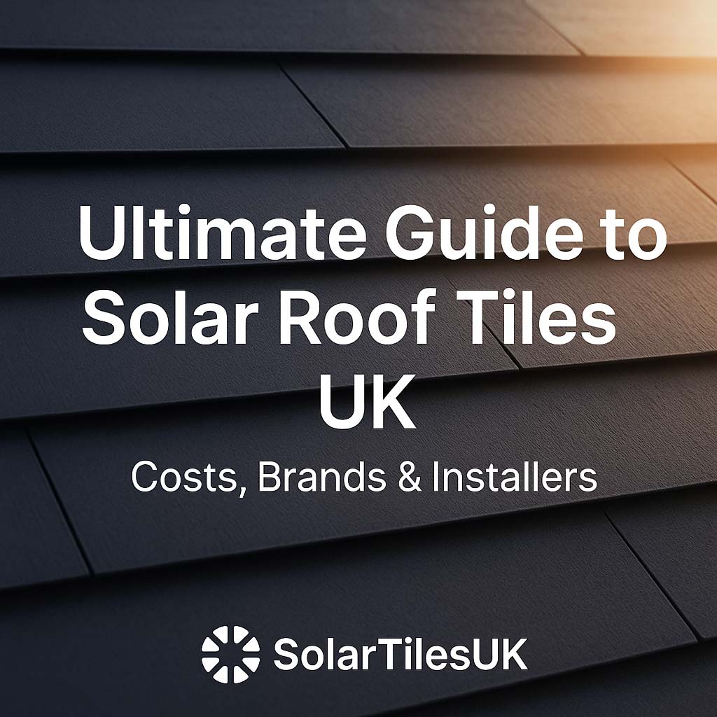 Solar Roof Tiles UK (2025 Guide) | Costs, Brands & Installers